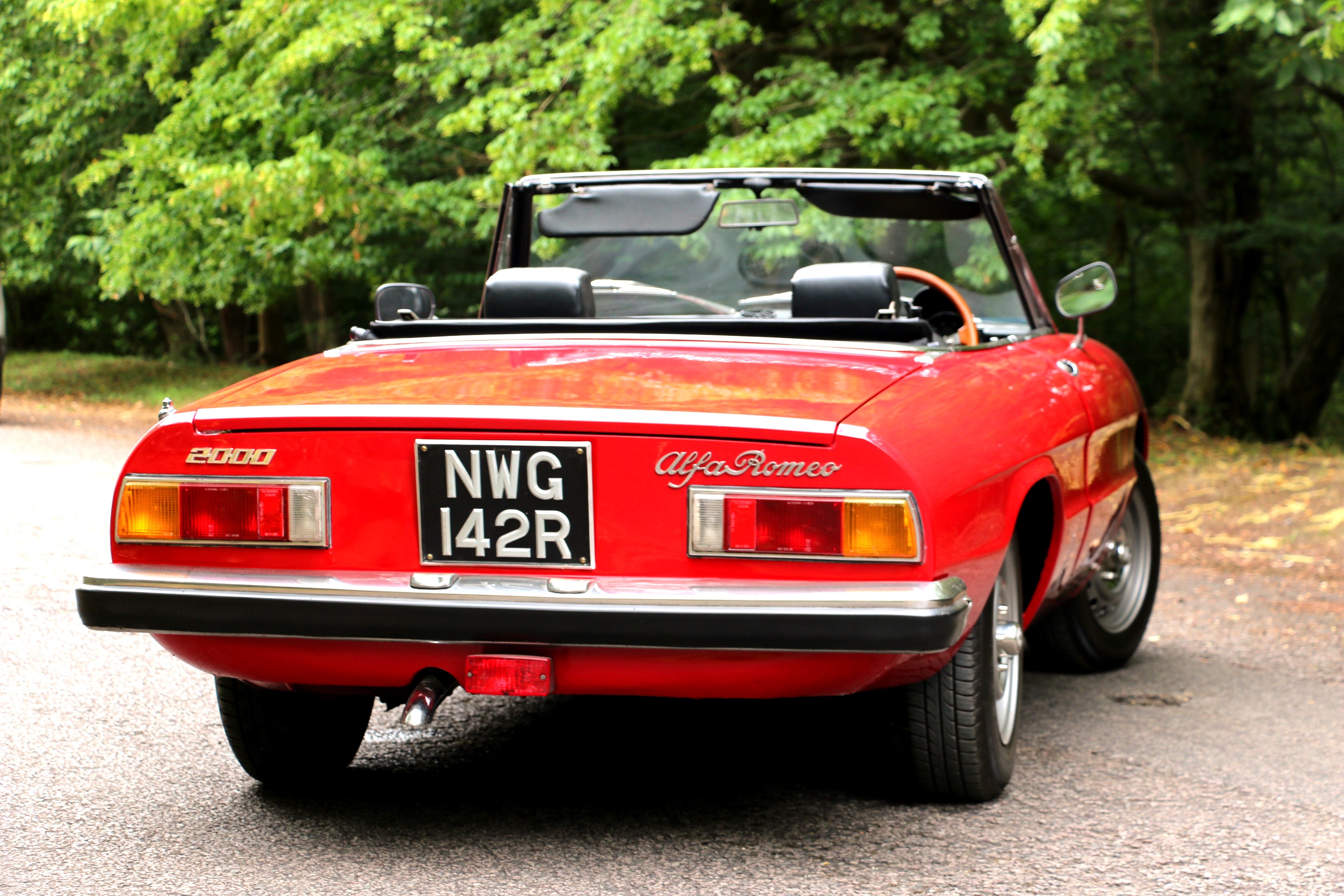 Alfa Romeo 2000 Spider For Hire | Classic Car Hire | Self Drive Rental