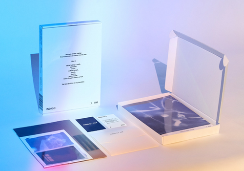 RM Indigo - First Solo Album (Postcard edition) | Kpopmerchindia