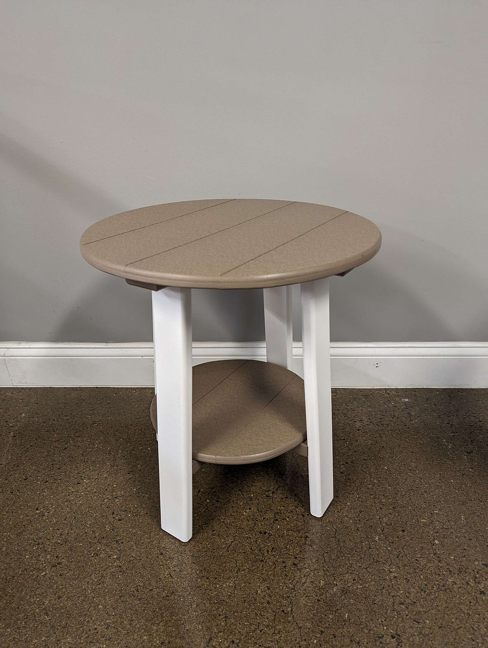 Hostetler Table and Chair Company Round End Table | Shore Outdoor