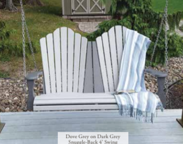 Hostetler Table and Chair Company 4' Swing | Shore Outdoor