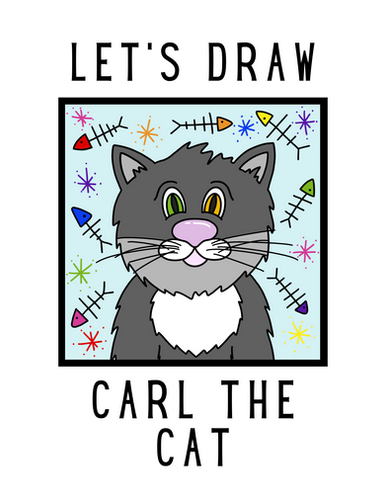 Let's Draw Carl the Cat | Crave Art Club