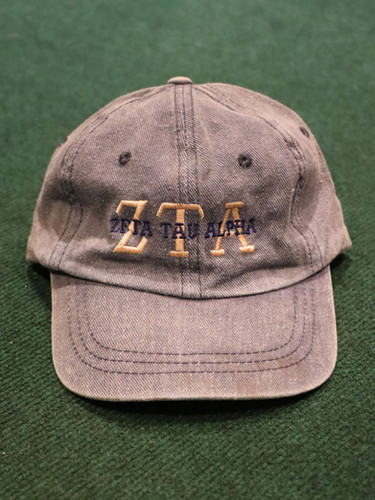 Zeta Tau Alpha - 1990's Embroidered Vintage Hat | Vintage Frat