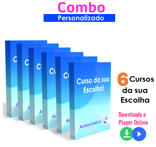 Combo Expert - 6 Cursos da sua Escolha - 2 Usuários - Oferta Especial ...