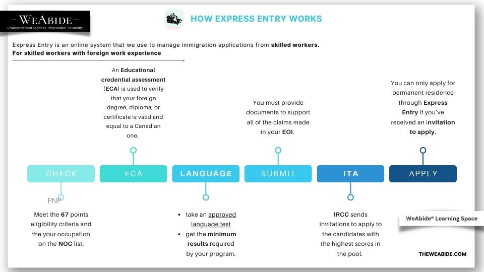 How Express Entry Works and Our Assistance.