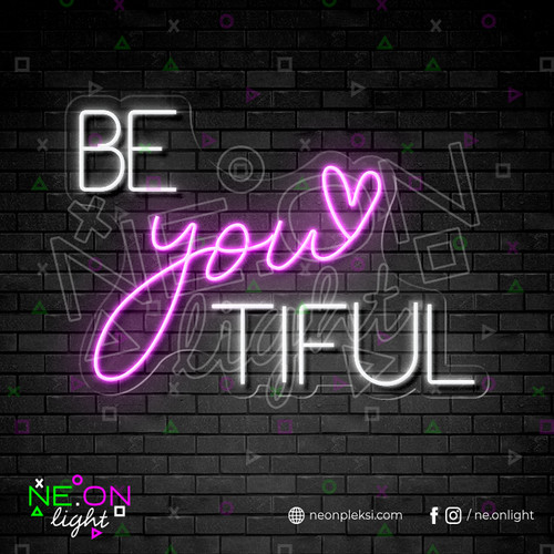 beyoutiful | Neon Pleksi