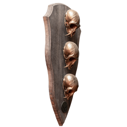 Bronze Vervet Monkey Skull European Mount | Wild Clone Taxidermy