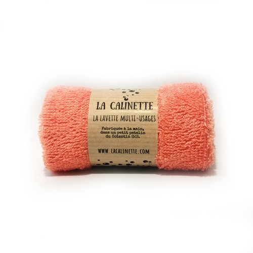 La lavette multi-usages corail | La Calinette