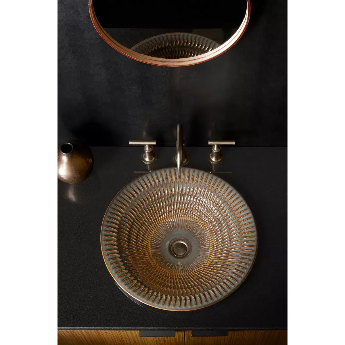 Derring Wading Pool Round Bathroom Sink | sunrisehomesolutions