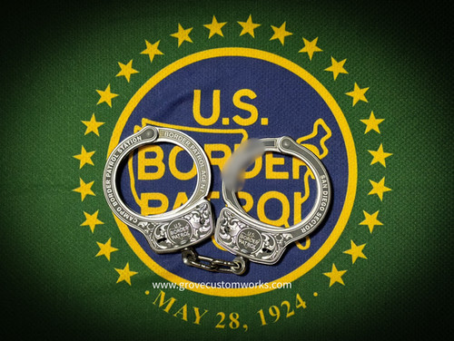 US Border Patrol Smith and Wesson Handcuffs | Grove Custom Works