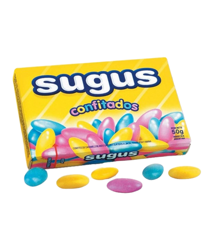 Caramelos sugus confitados, soft lollies from Argentina