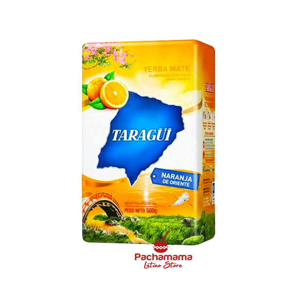Yerba mate Taragui oriental orange, 500g | Pachamama Latino Store