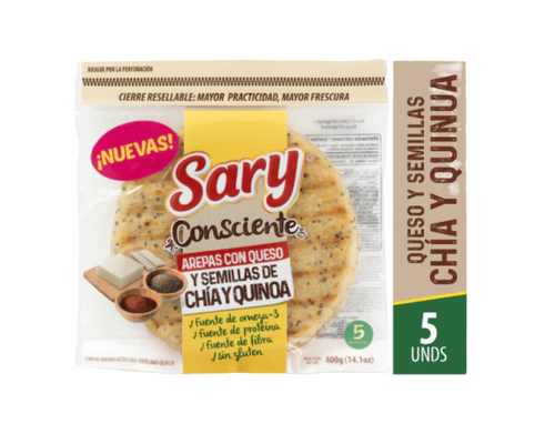 Arepas Chia Quinoa | Pachamama Latino Store