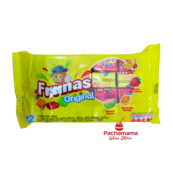 Frunas lollies box of 32 | Pachamama LatinStore
