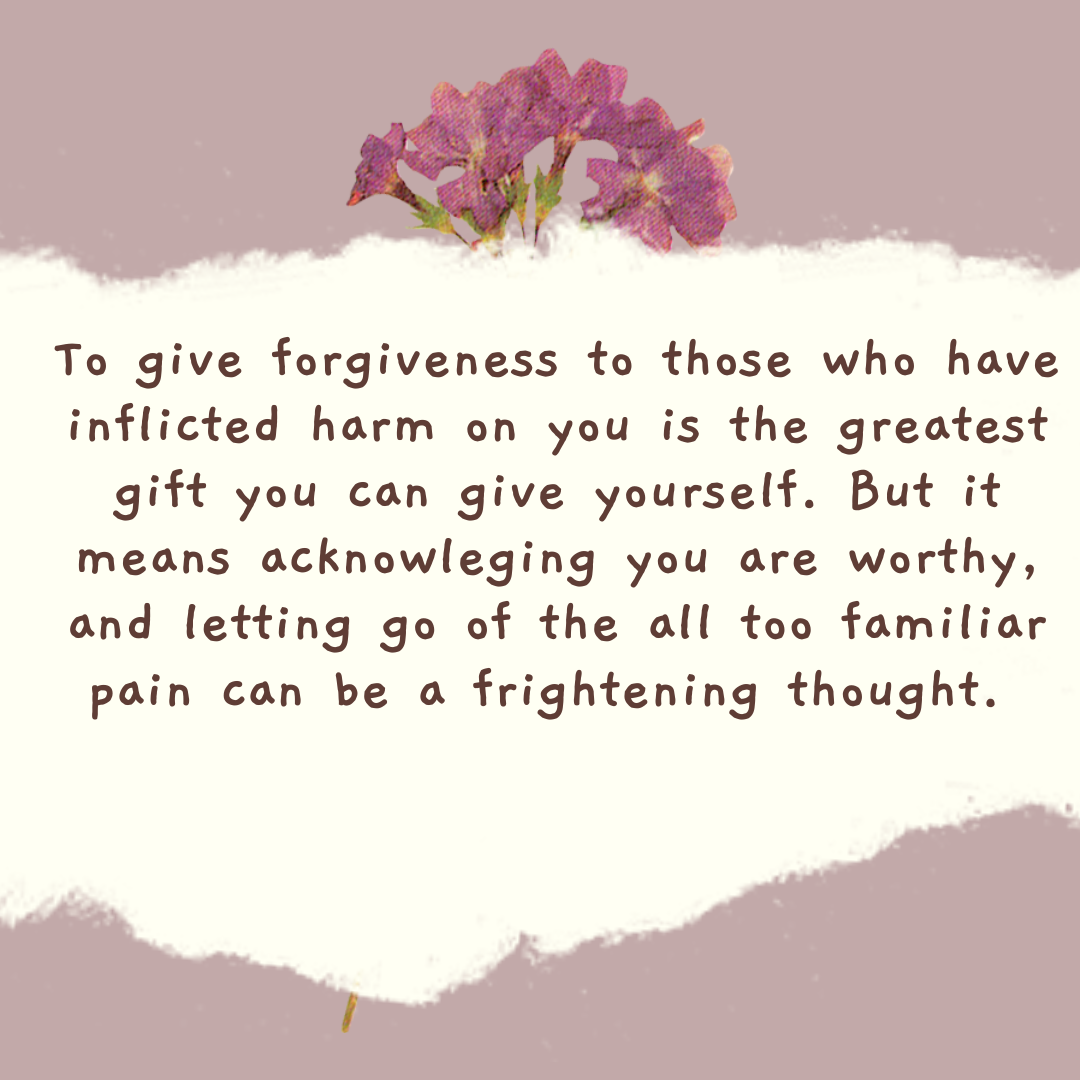 Giving Forgiveness Meaning