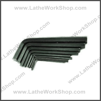 Allen Key Set Imperial 10 Peice | Lathe Store