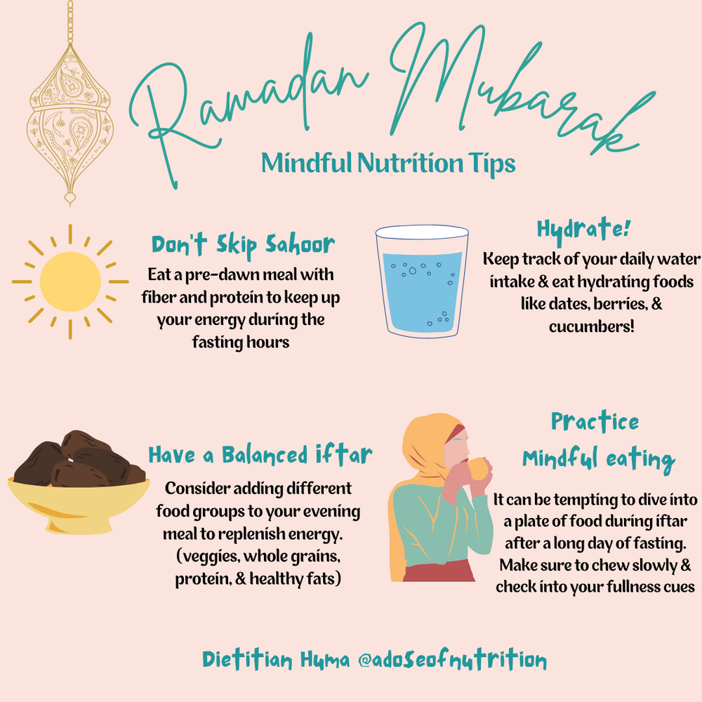 Nutritious Eating Tips For Ramadan