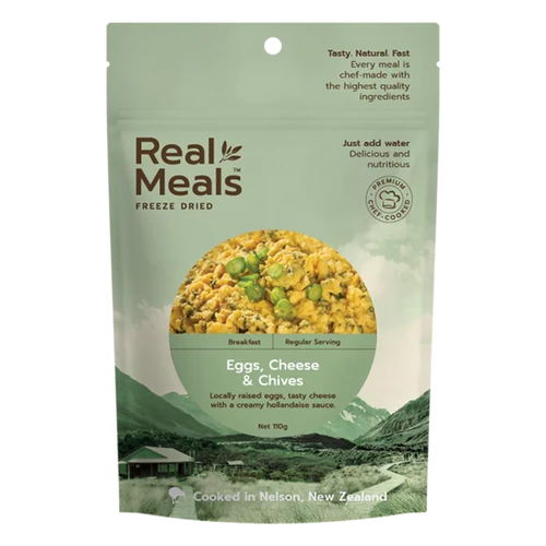 Real Meals Eggs, Cheese, & Chives | Venture Outdoors NZ