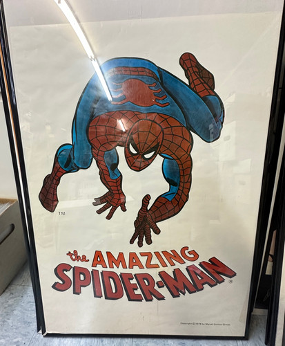 VINTAGE 1974 Spider-Man poster brand new rare | Undisputed