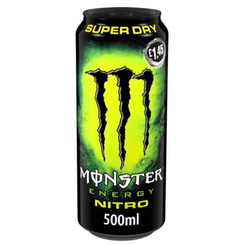 Monster Nitro Super Dry Energy Drink 500Ml | Pablo's Global Foods