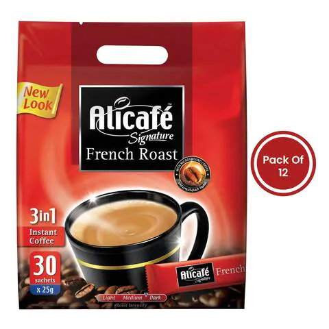 Ali Cafe Signature French Roast 3 in 1 Instant Coffee ( 30 sachets ...
