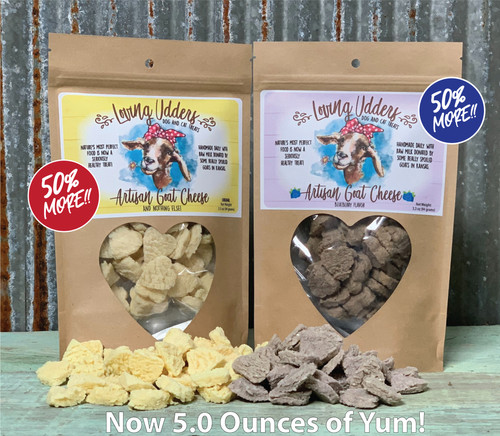 Loving Udders 100% Pure Goat Cheese Dog & Cat Treats | thislittlefarm