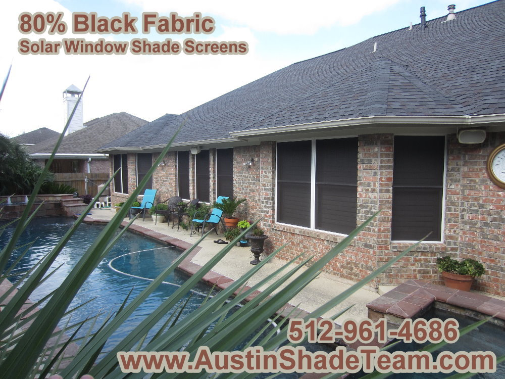 Solar Window Screens - Installation In Bee Cave | Austin Shade Team