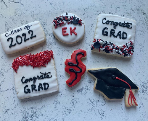 Graduation Cookies | Made by Kelly Anne
