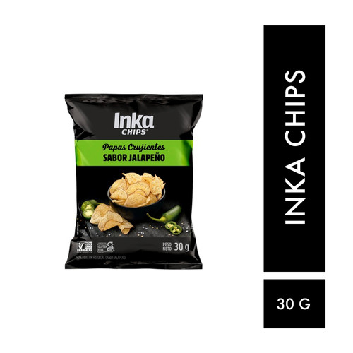 INKA CHIPS PAPA FRITA JALAPEÑO BL 30 GR | Brandisco