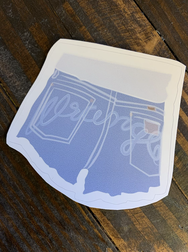 Wrangler On My Booty Sticker | Wild 9 and Co