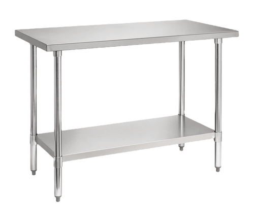Nordsteel 48” x 24” NSF Stainless Steel Work Table | Nordsteel