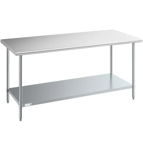 Nordsteel 72" x 30" NSF Stainless Steel Work Table | Nordsteel
