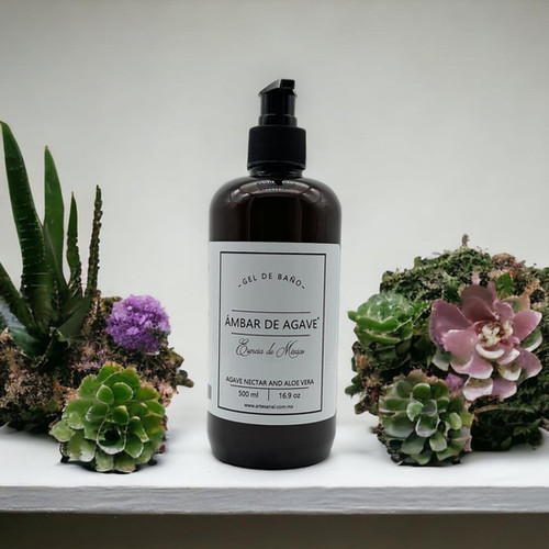Ámbar de Agave Shampoo 500ml | Artesanal.com.mx