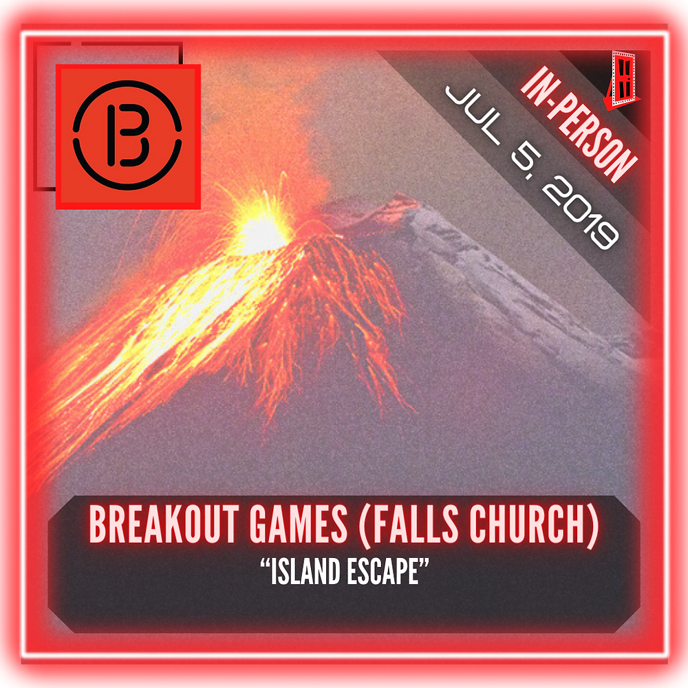 Breakout Games (Falls Church) - "Island Escape"