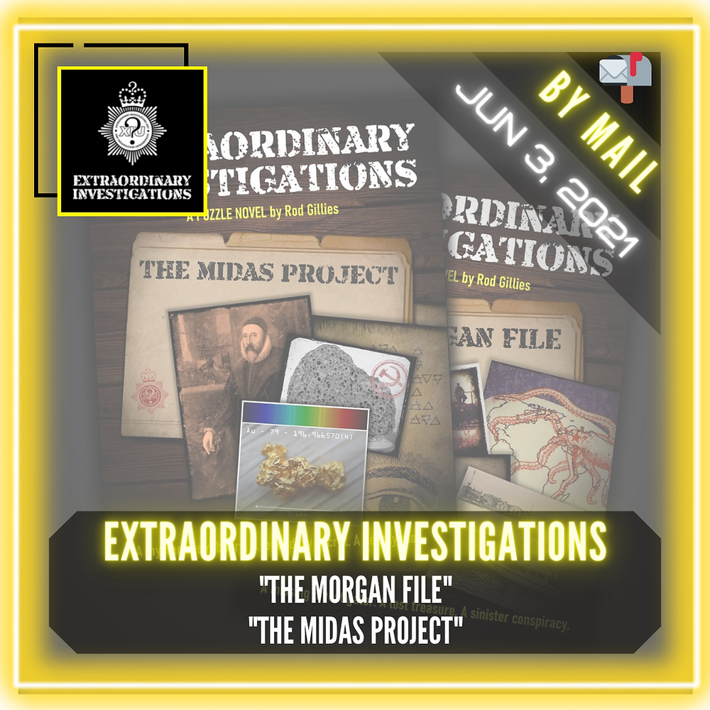 Extraordinary Investigations - "The Morgan File" & "The Midas Project"