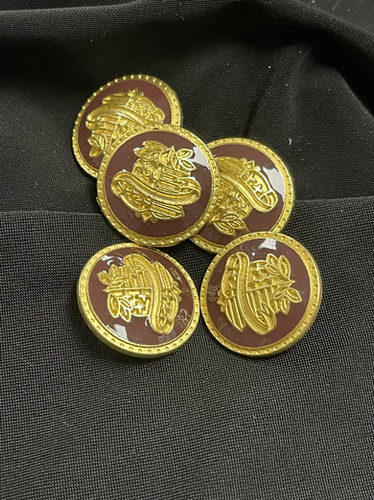 Family Crest Button 20mm | FAB FABRICS