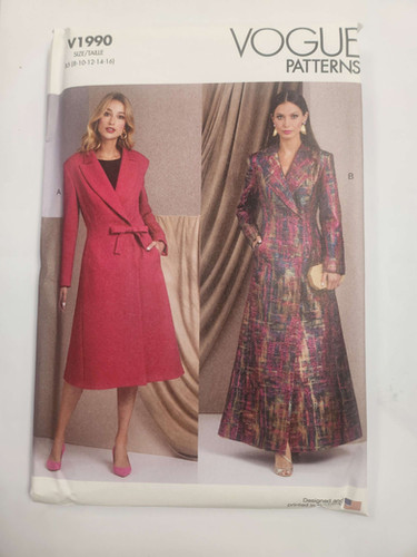 Vogue Patterns V1990 Misses Jacket | FAB FABRICS