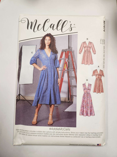 McCall's M7974 Misses' Dresses | FAB FABRICS