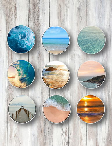 Ocean Circle Magnet Set | Magnet Mingle