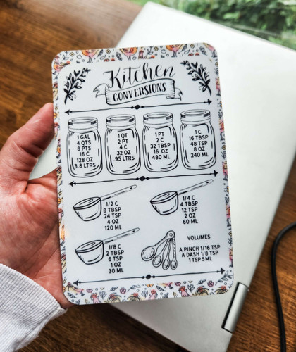 Kitchen Conversion Chart | Chickens | Magnet Mingle