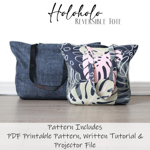 HOLOHOLO REVERSIBLE TOTE | The Styled Magnolia