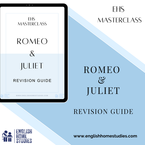 "Romeo and Juliet" GCSE English Revision Guide by EHS Masterclass