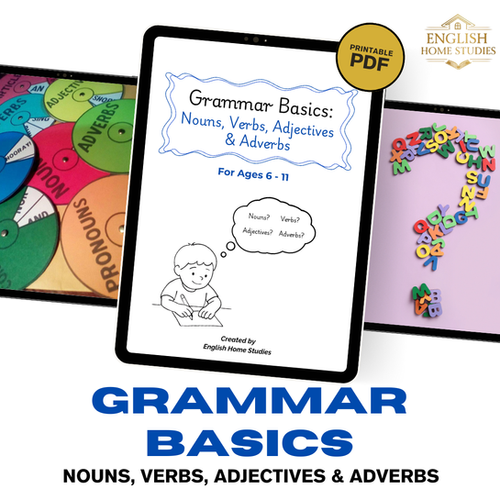 Grammar Basics: Nouns, Verbs, Adjectives and Adverbs (Grammar ...