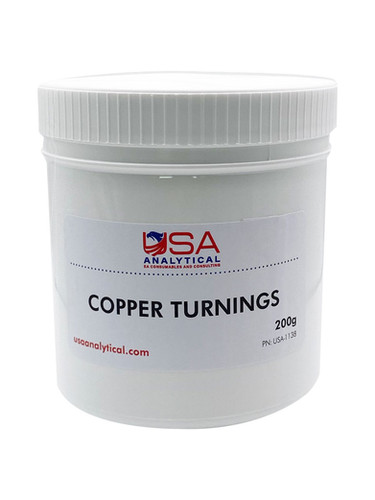 USA-1138 - Copper Turnings, 200g | USA Analytical