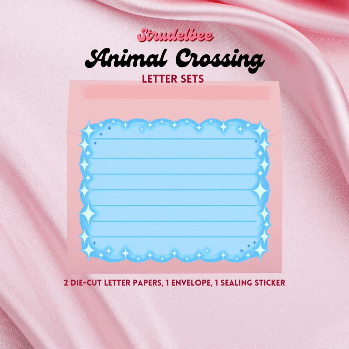 Animal Crossing Letter Sets | NEW LEAF | StrudelBee