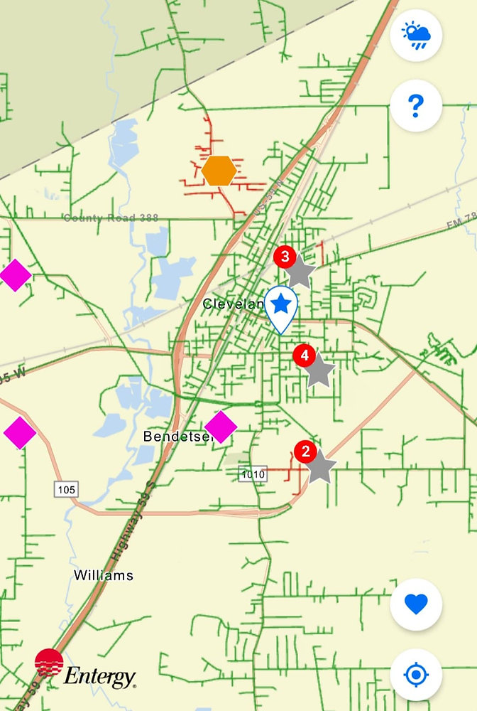 Multiple Power Outages, Cleveland and Surrounding Areas.