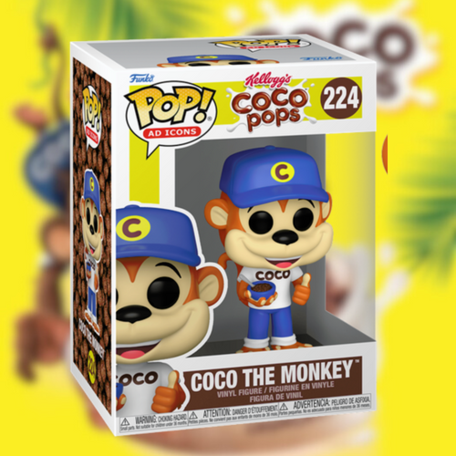Kellogg's - Coco the Monkey Coco Pops Pop! Vinyl Figure | Swan Collectables