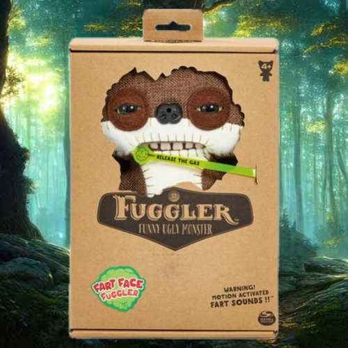Funny Ugly Monster - Fart Face Suspicious Fox | Swan Collectables