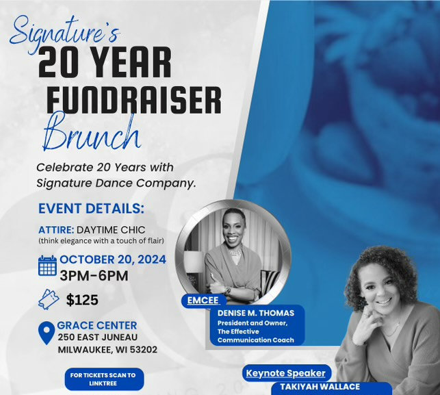 20th Anniversary Fundraiser Brunch | Signature Dance Co