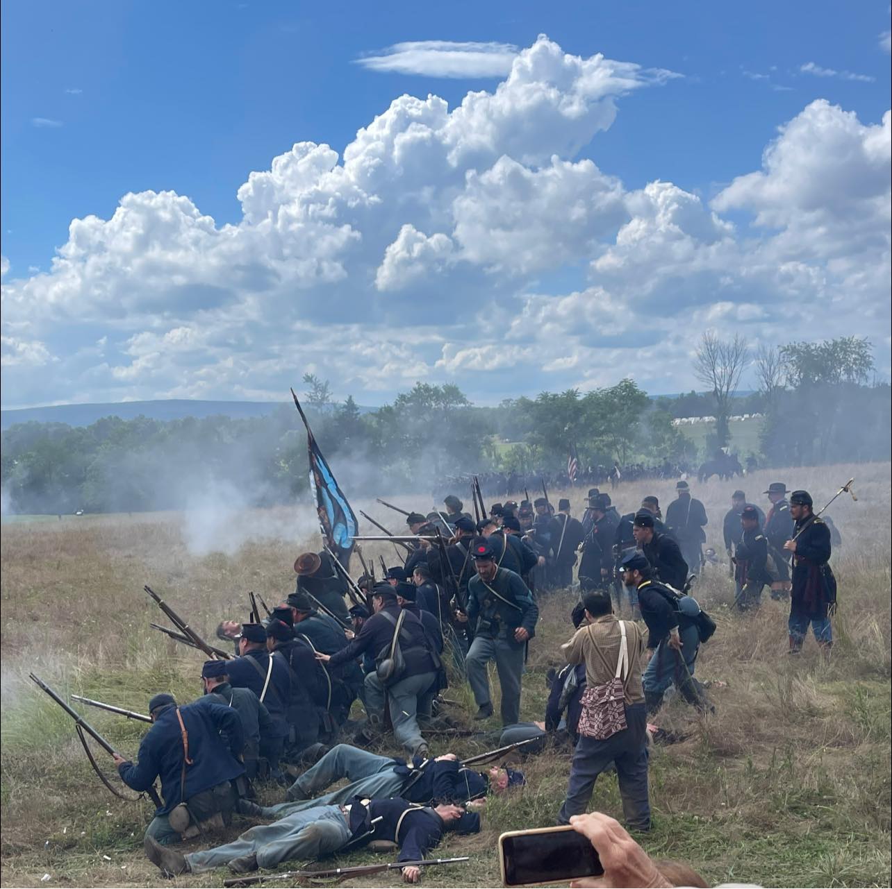 15th MVI at 160th Gettysburg