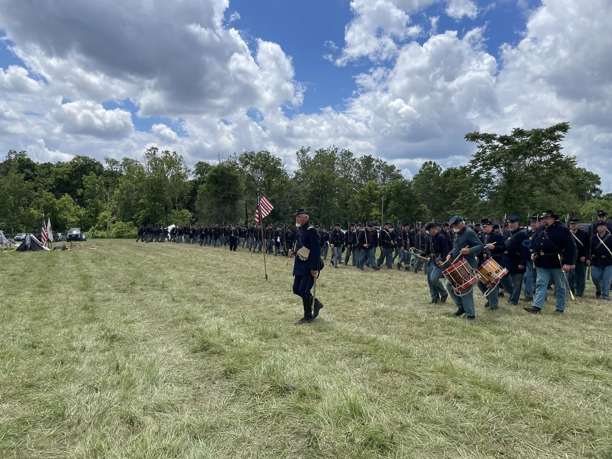 15th MVI at 160th Gettysburg
